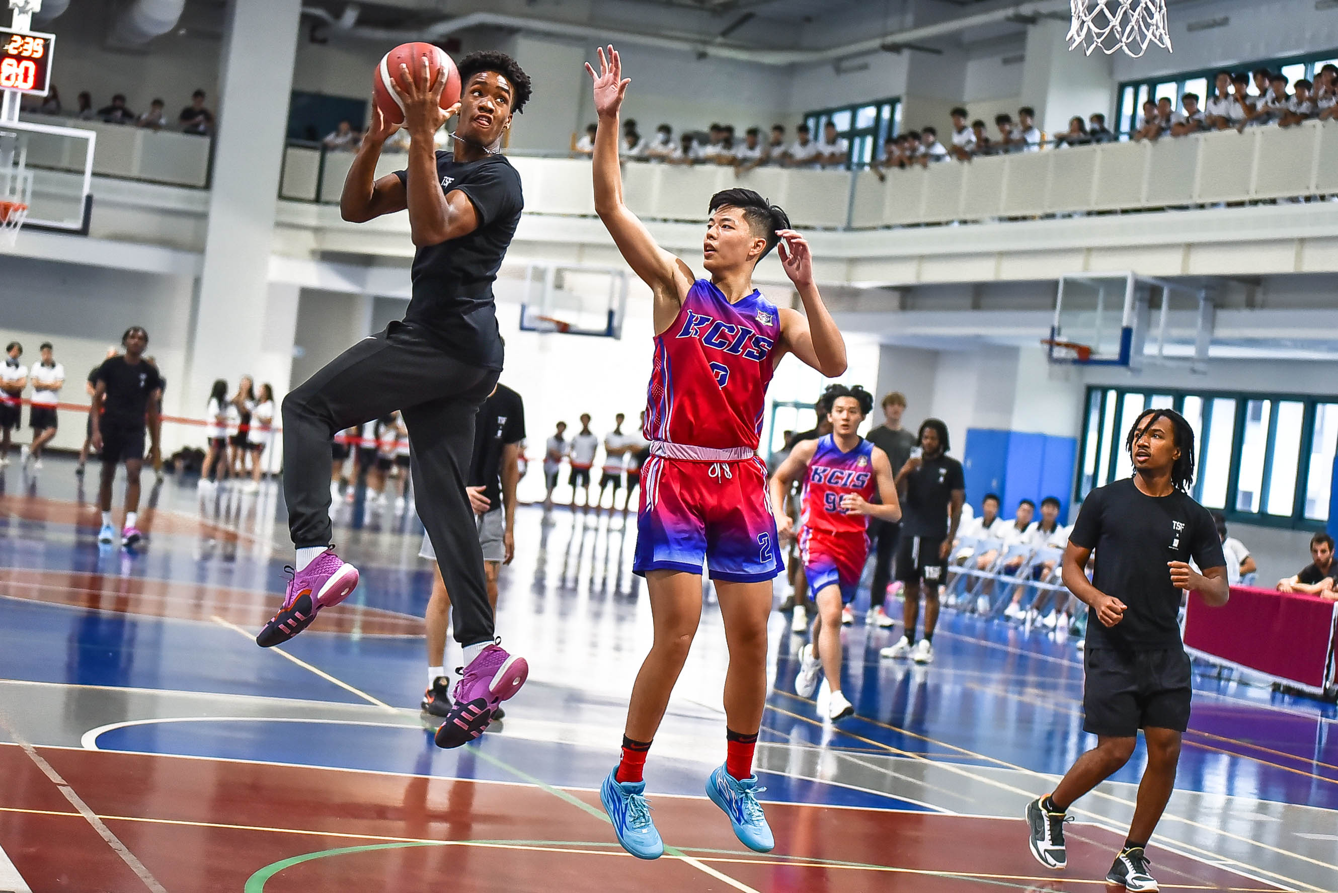 KCISLKxTSF交流籃球賽 林口康橋MeTime加值學生國際競爭力 | 林口康橋國際學校